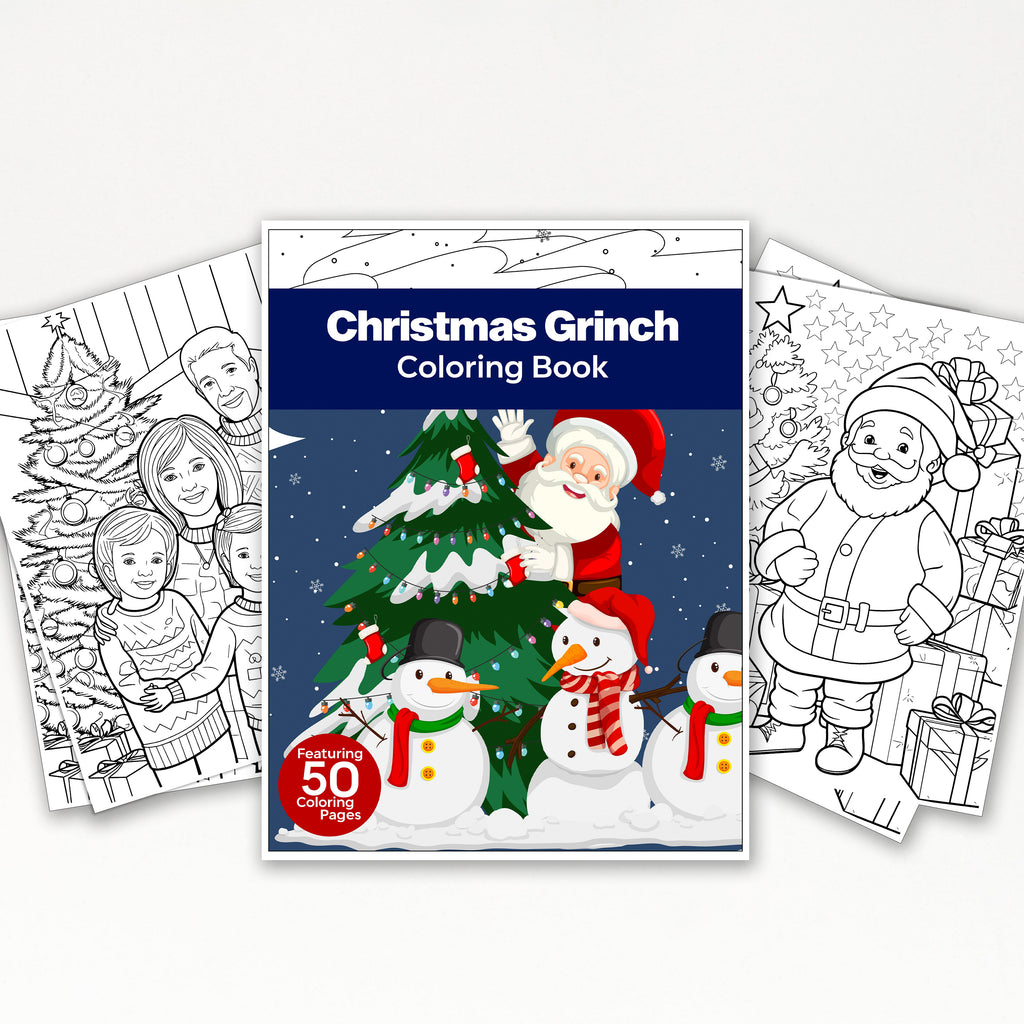 50 Whimsical Christmas Grinch Printable Coloring Pages For Kids & Adul ...
