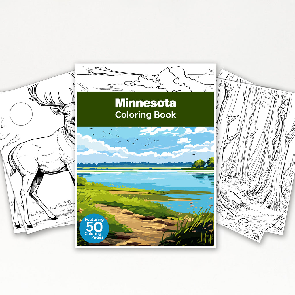 50 Mesmerizing Minnesota Printable Coloring Pages For Adults & Kids (I ...