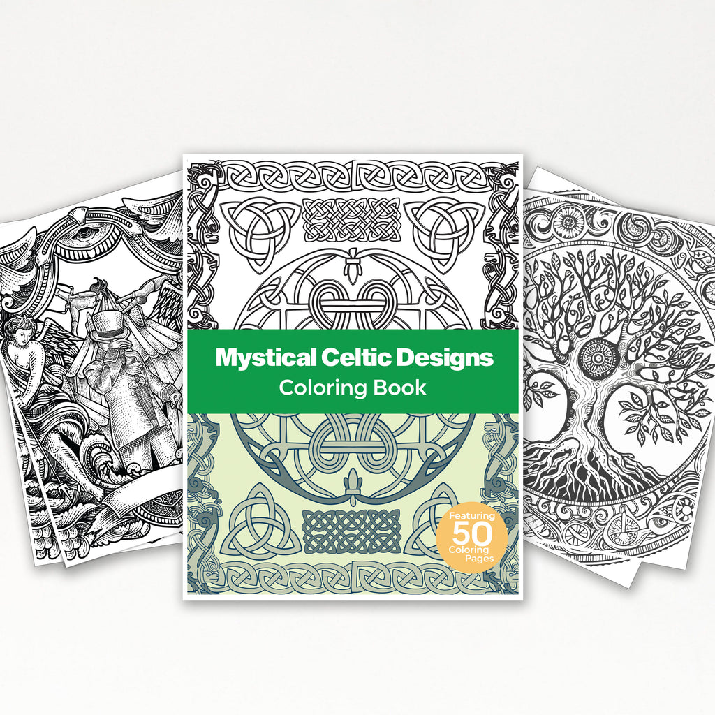 50 Mystical Celtic Design Printable Coloring Pages For Kids & Adults ...
