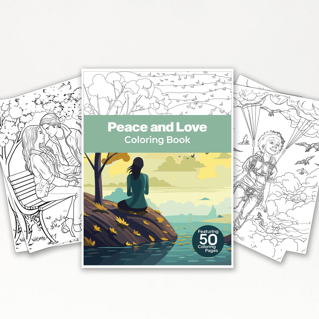 50 Captivating Love Printable Coloring Pages For Kids & Adults (INSTAN ...