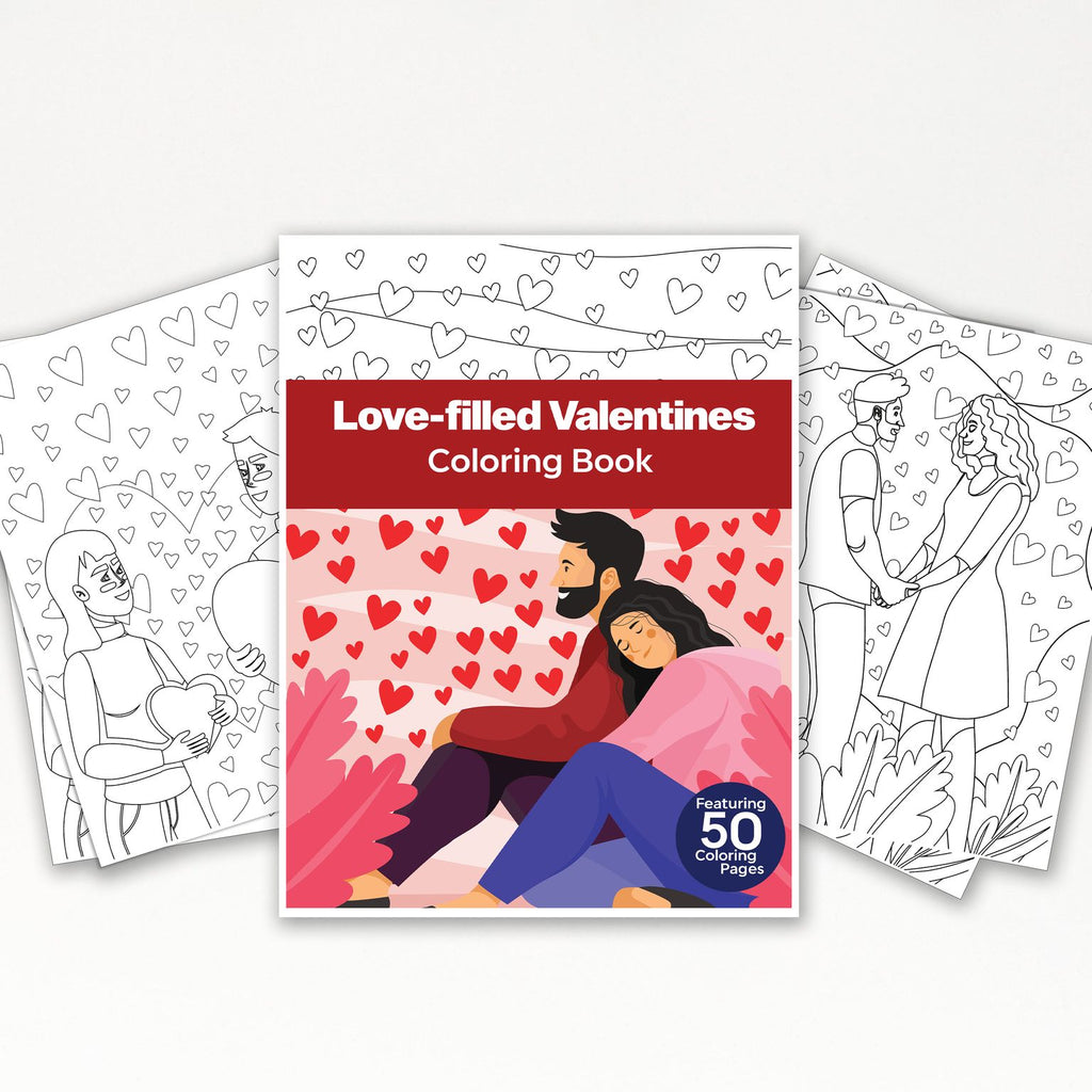 50 Love-Filled Valentines Printable Coloring Pages For Kids & Adults ...