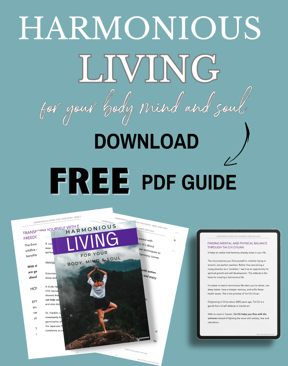Harmonious Living For Your Body, Mind & Soul Online Journal Free Downl ...