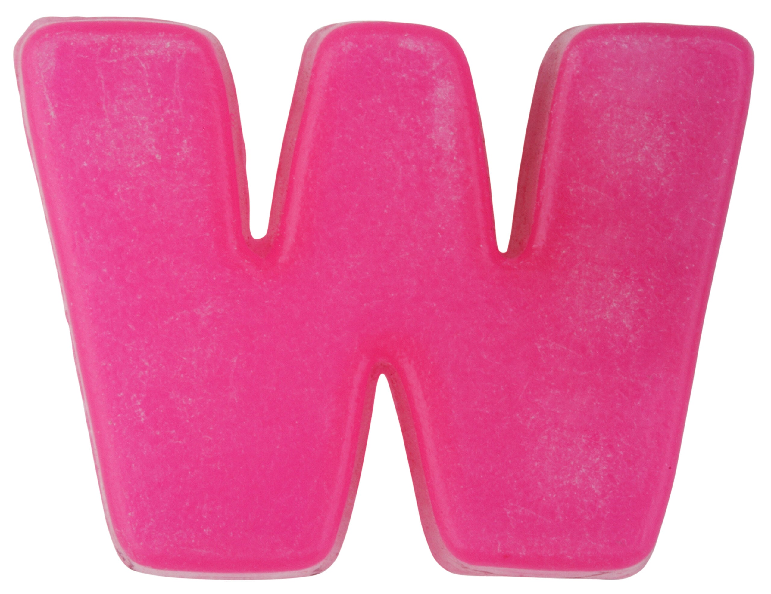 Pink Letter W