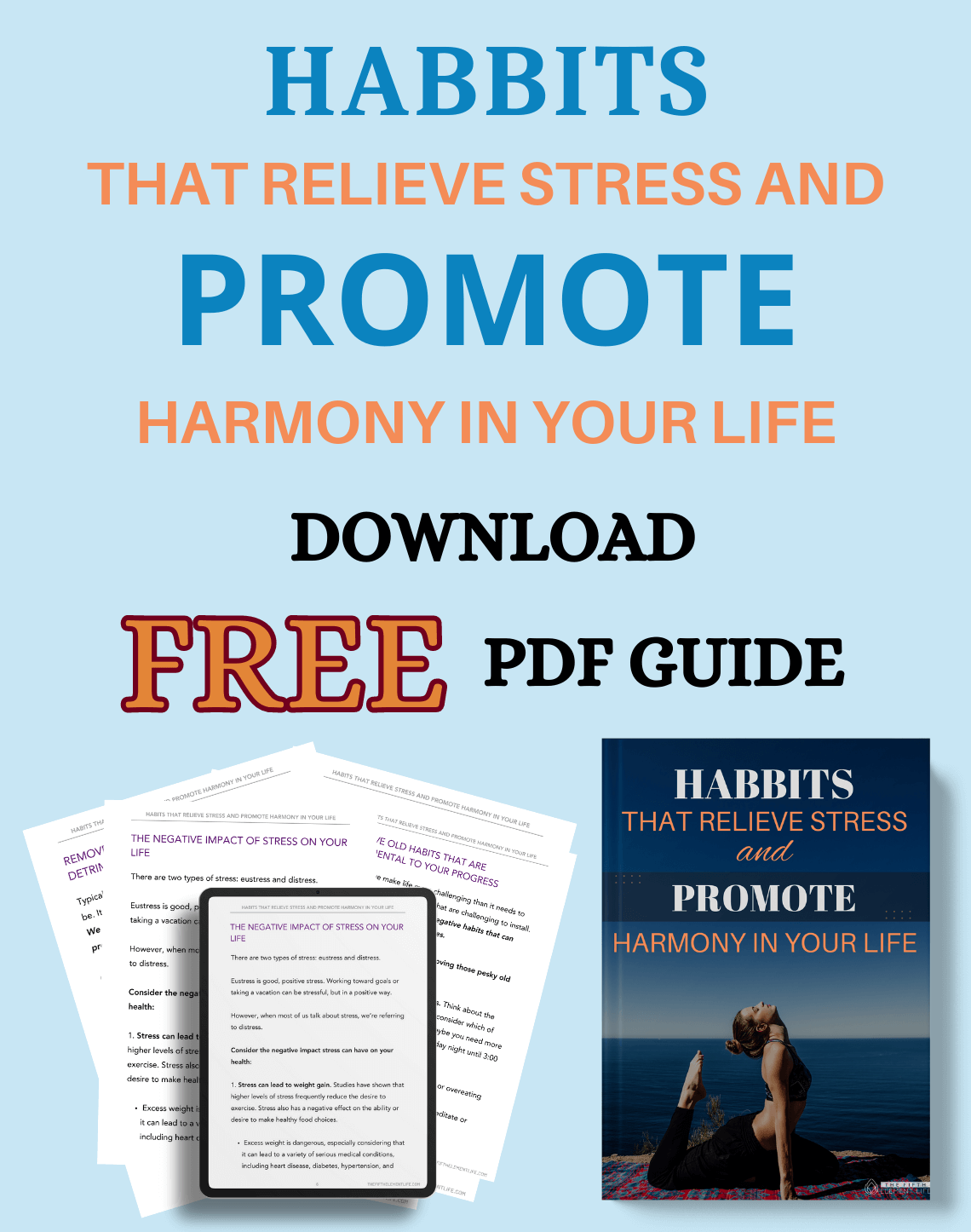 Discovering Harmony: "Habits That Relieve Stress And Promote Harmony I ...