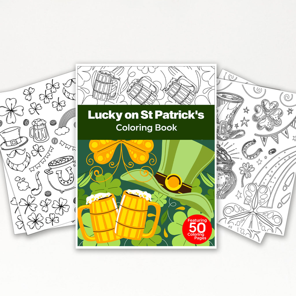 50 Luck On St. Patrick’s Day Printable Coloring Pages For Kids & Adult ...